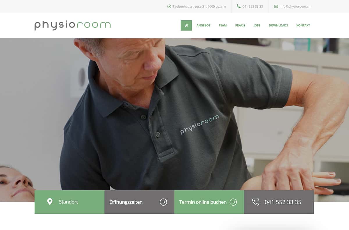 Physioroom - Websitemaster